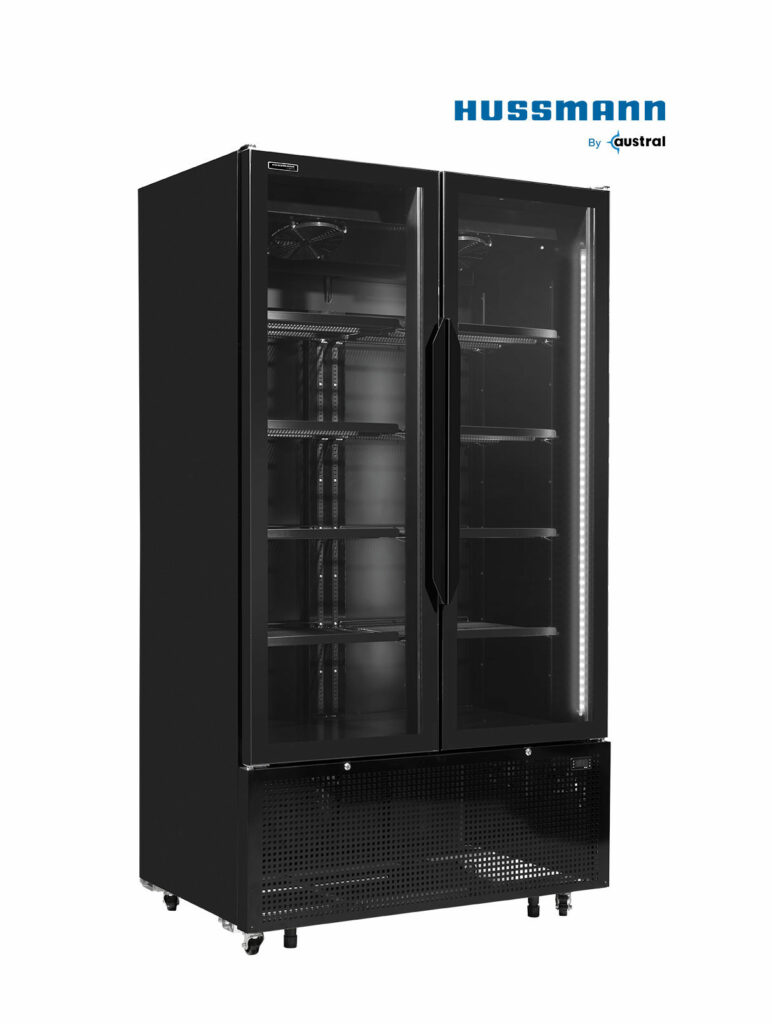 HUSSMANN BV1300WVS 1088L UPRIGHT FOOD 3M1 RATING & BEVERAGE CHILLER ...